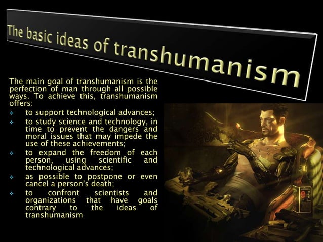 [Challenge:Future] Transhumanism | PPT