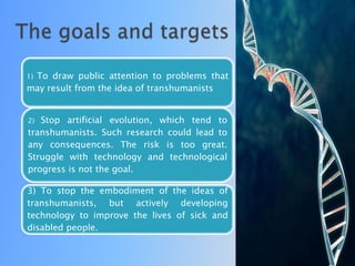 [Challenge:Future] Transhumanism | PPTX