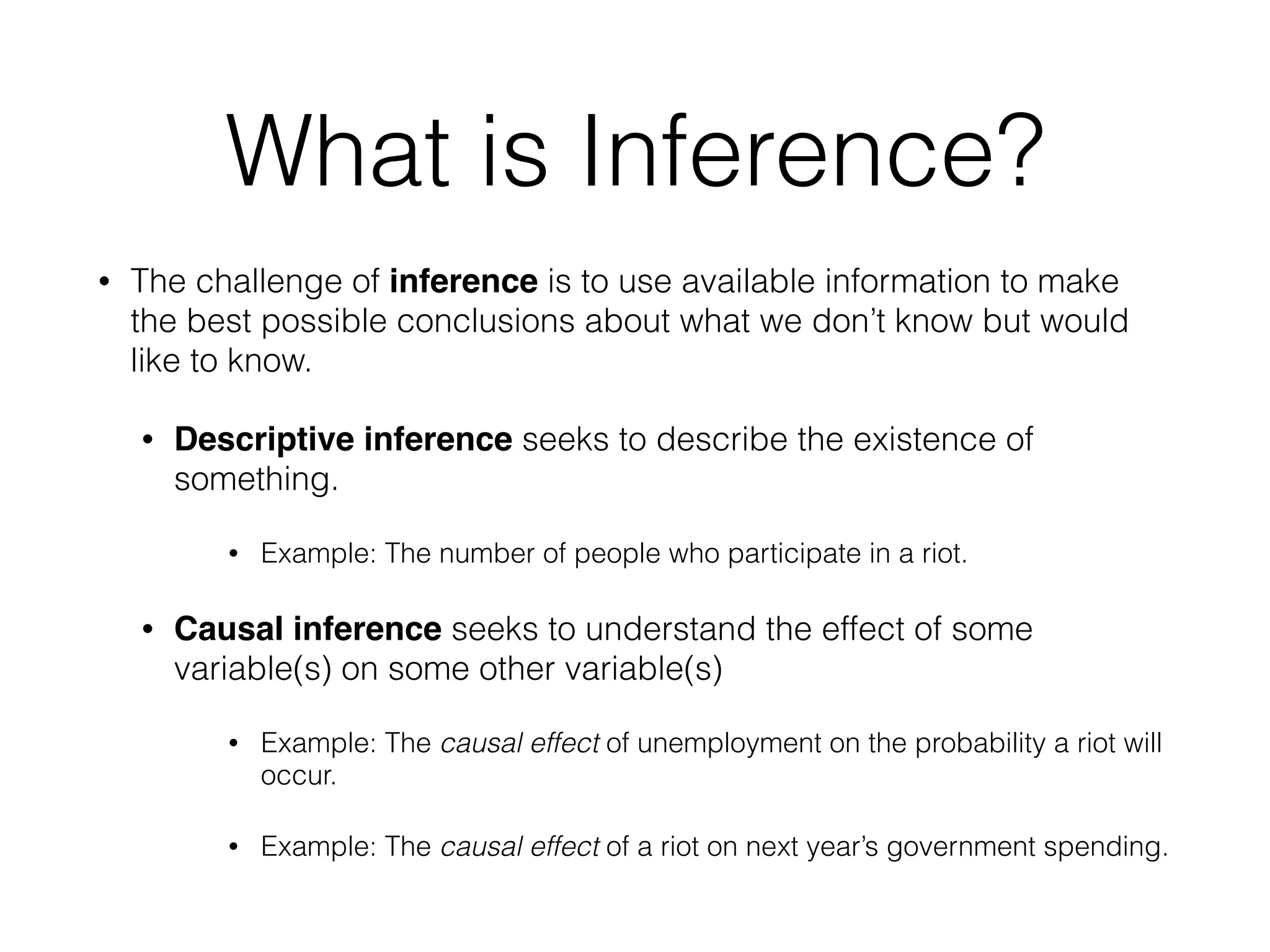 The Challenge of Inference in the Social Sciences | PDF