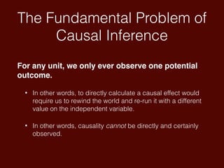The Challenge of Inference in the Social Sciences | PDF