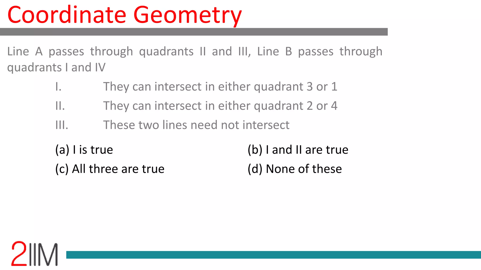 Coordinate Geometry - C1 | PPTX | Physics | Science