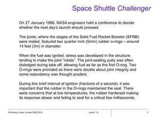 Challenger Space Shuttle | PPSX