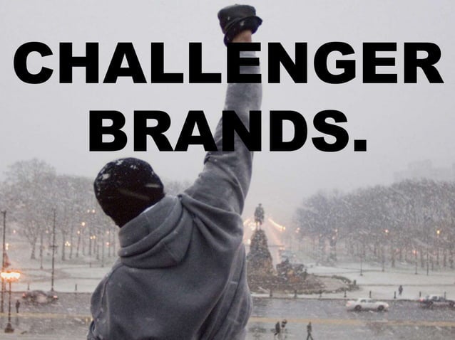 Challenger Brands - strategies to make market leaders sweat | PPT