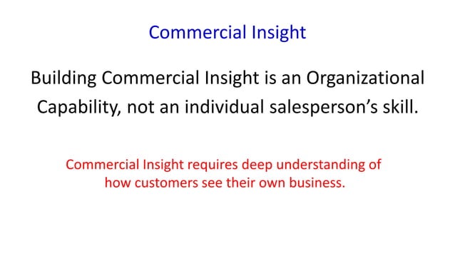 Ideas from The Challenger Customer | PPT