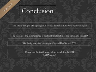 Biosensors, ATP biosensor, IDM7 | PPTX