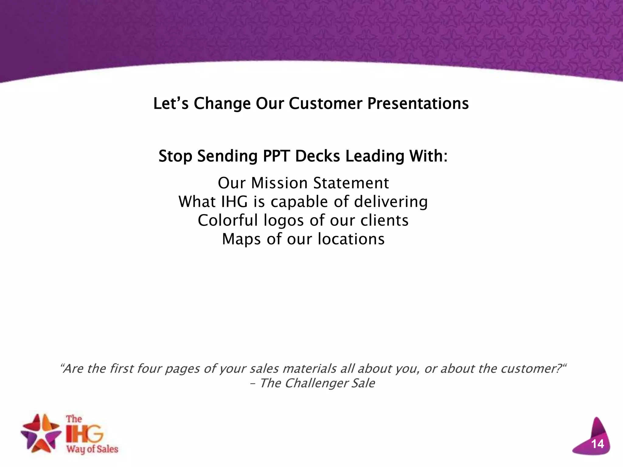 The Challenger Sale PowerPoint Presentation | PPTX