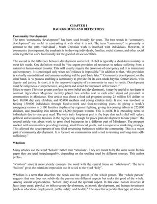 Challenges in Doing Church-Initiated Christian Development in the ...