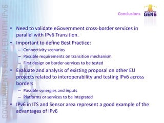 IPv6 cross border communication challenges | PPT