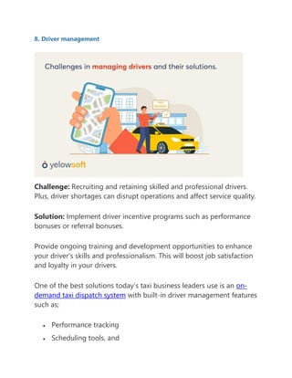 Challenges in corporate transport services and how to overcome | PDF