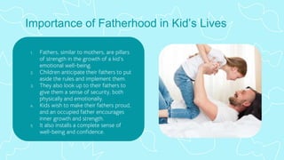 What are Major Challenges of Fatherhood? | PPTX