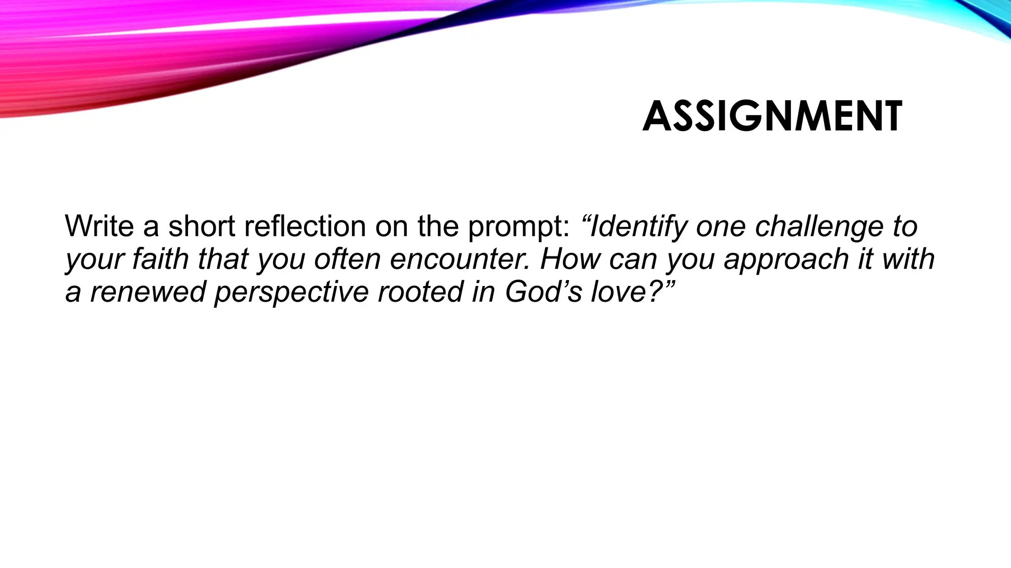 CHALLENGES-TO-FAITH PowerPoint Presentation | PPTX