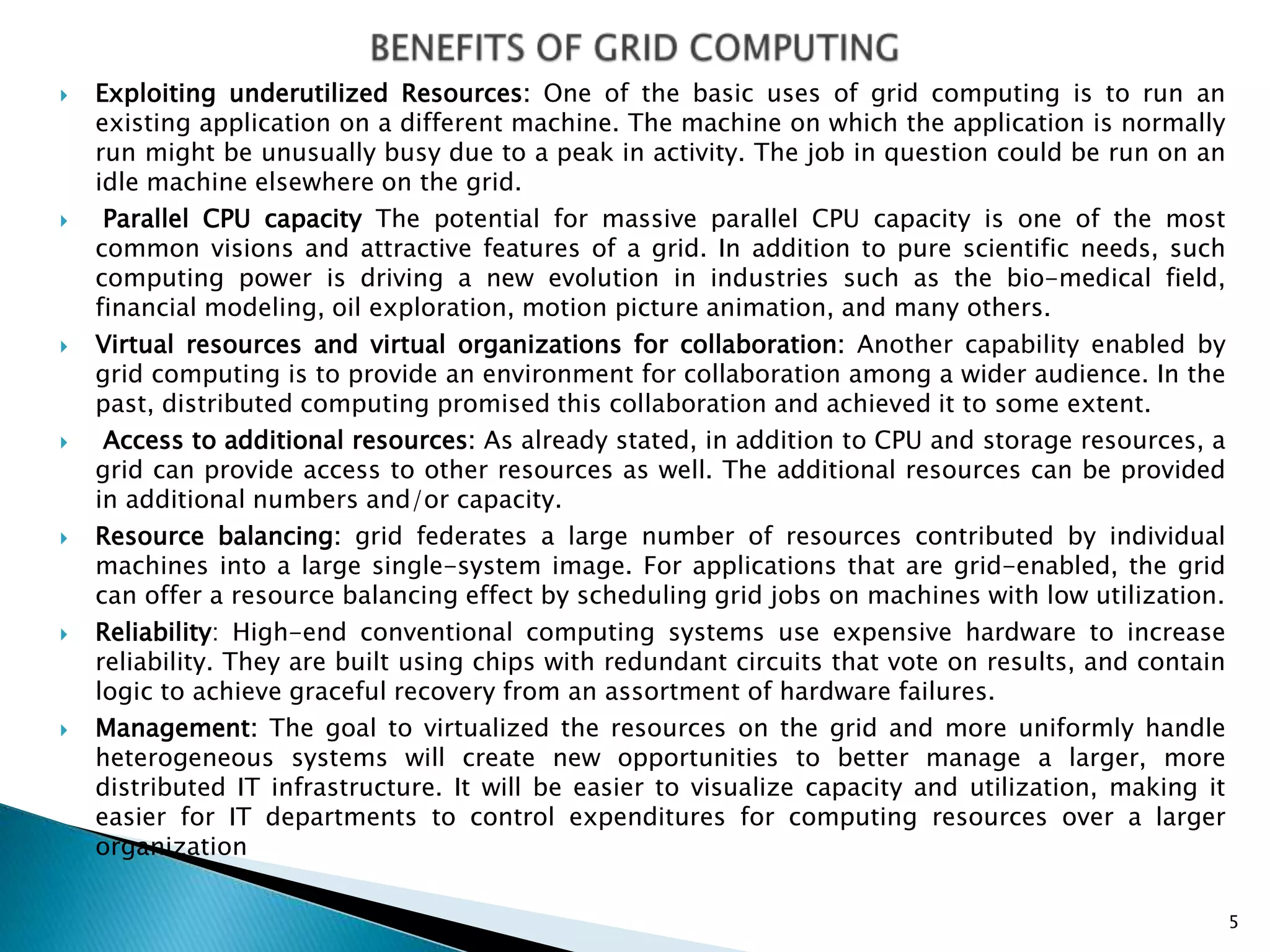 Challenges and advantages of grid computing | PPT
