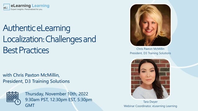 Authentic eLearning Localization: Challenges and Best Practices | PPT
