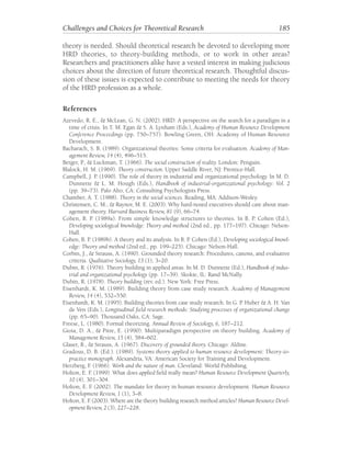 Challenges and choices hrd theory | PDF | Human Resources | Business