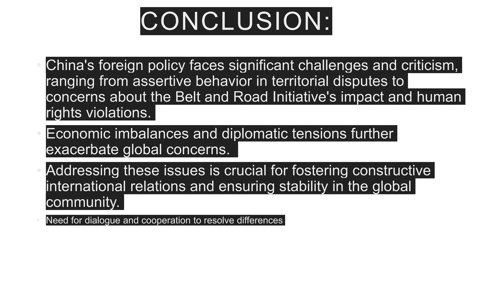 Challenges and criticism on foreign policy^Gof^GChina.pptx