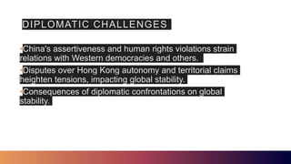 Challenges and criticism on foreign policy^Gof^GChina.pptx