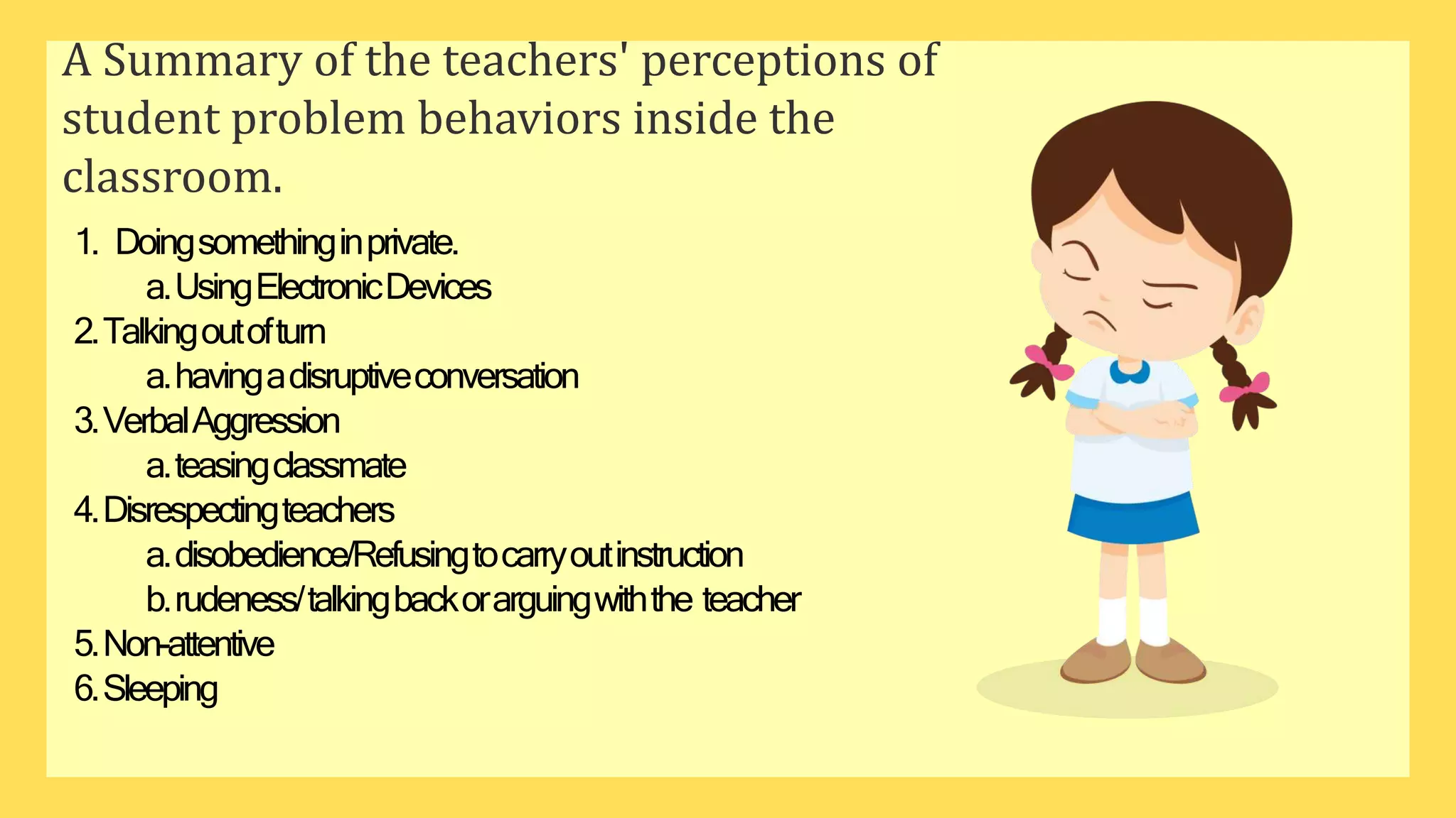 Challenges and Disruptions in the classroom.pptx