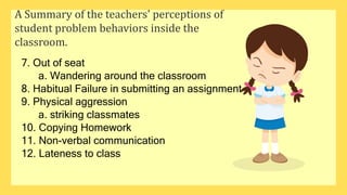 Challenges and Disruptions in the classroom.pptx