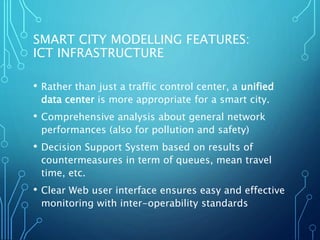 Challenges and future of Smart cities and its impact on traffic models ...