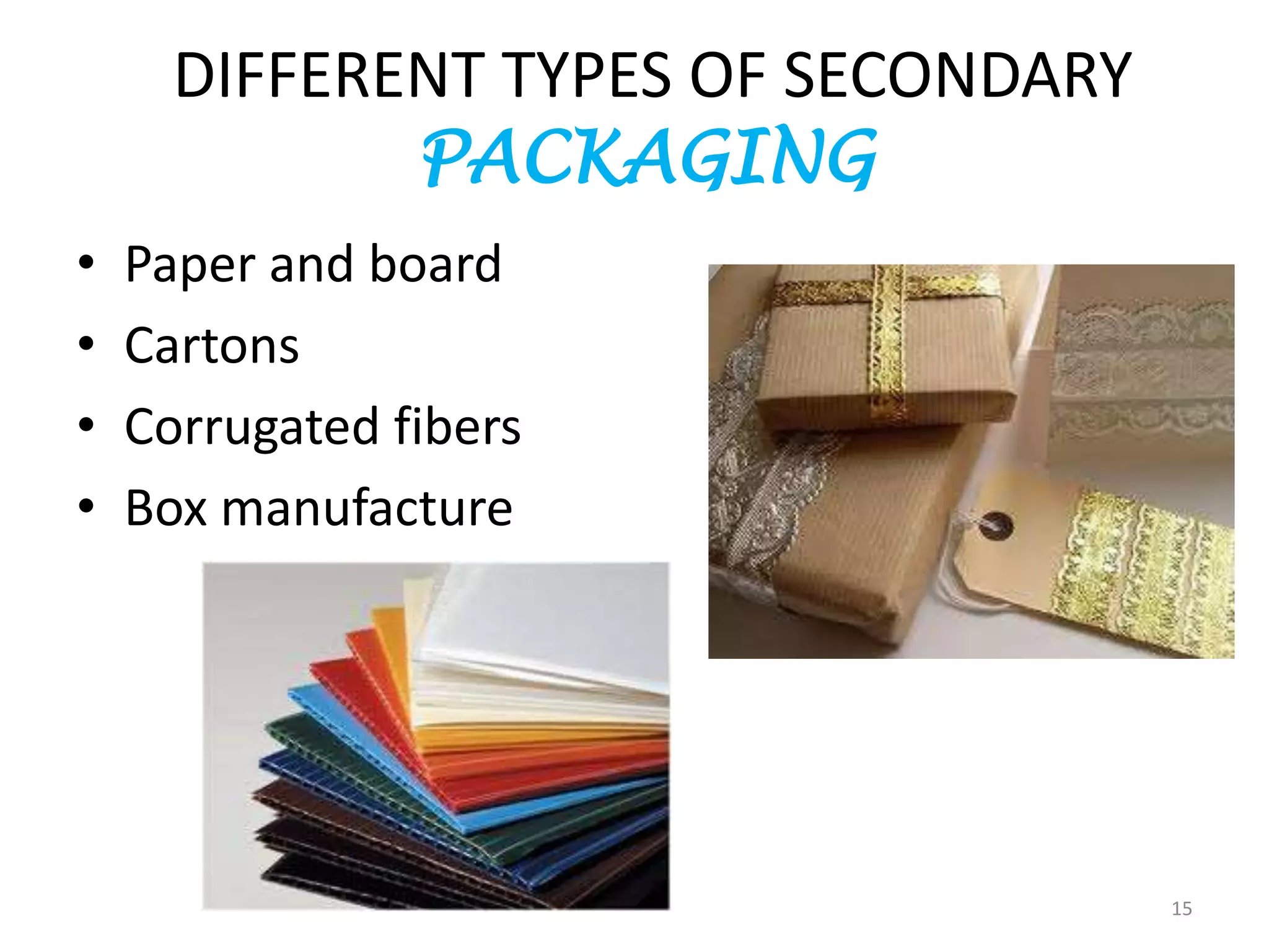 Challenges and innovation in packaging | PPTX