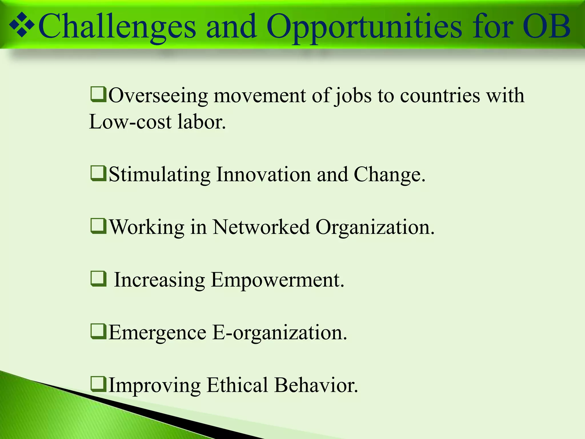 Challenges and opportunities for ob | PPTX