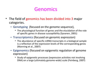 Challenges and opportunities in personal omics profiling | PPT ...