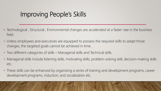 Challenges and opportunities of organisational behaviour | PPTX