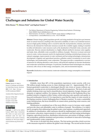 Challenges and Solutions for Global Water Scarcity.pdf