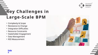 Overcoming Challenges in Large-Scale BPM Projects: Practical Solutions for Success | PPTX
