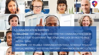 Navigating Challenges and Finding Solutions in Virtual Teams | PPT