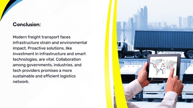 Challenges and Solutions in Modern Freight Transport | PDF