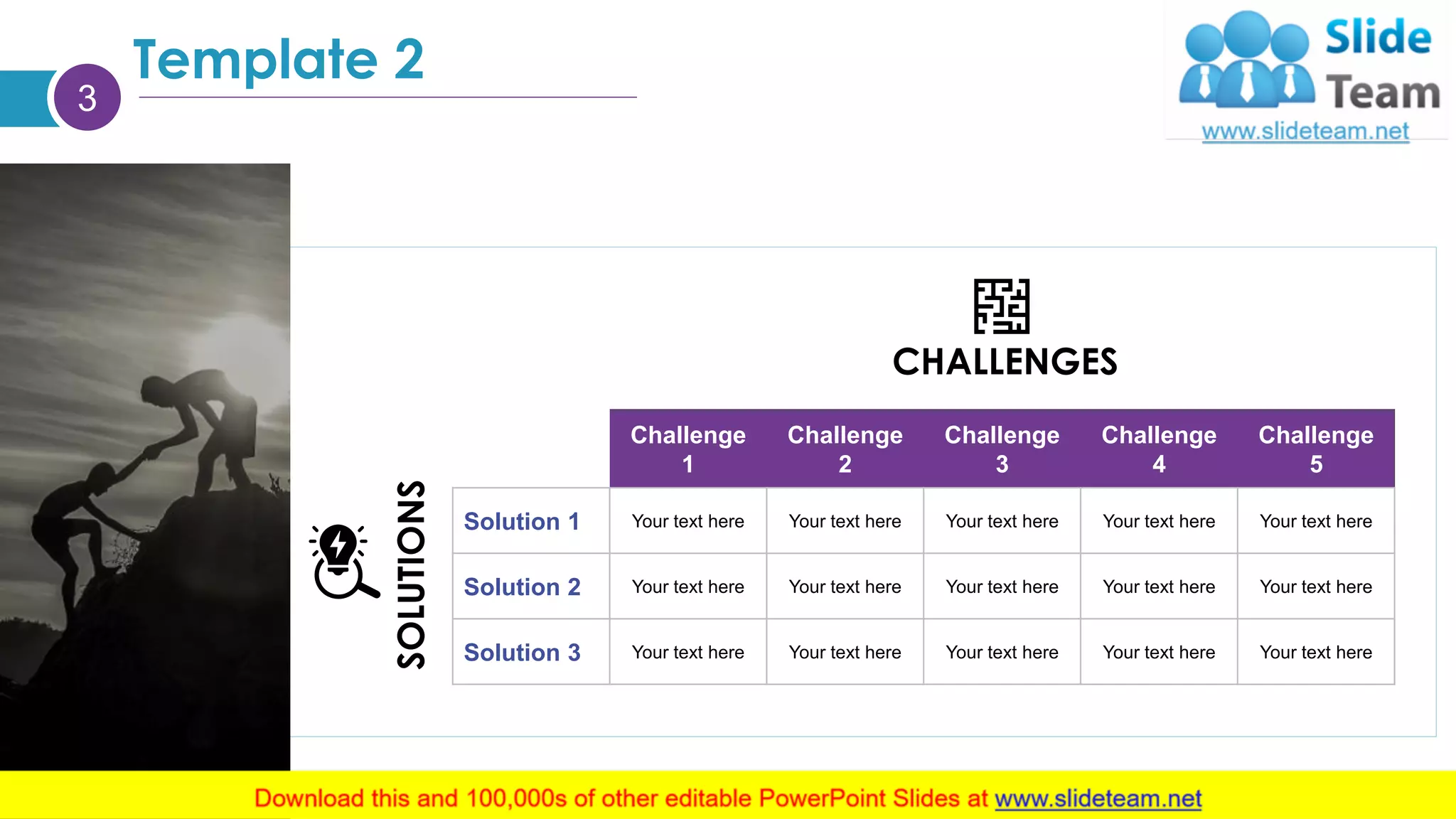 Challenges And Solutions PowerPoint Presentation Slides | PDF