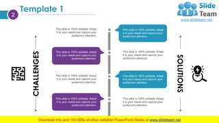 Challenges And Solutions PowerPoint Presentation Slides | PDF