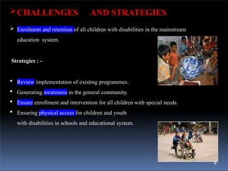 Challenges and Strategies in inclusive education | PPTX