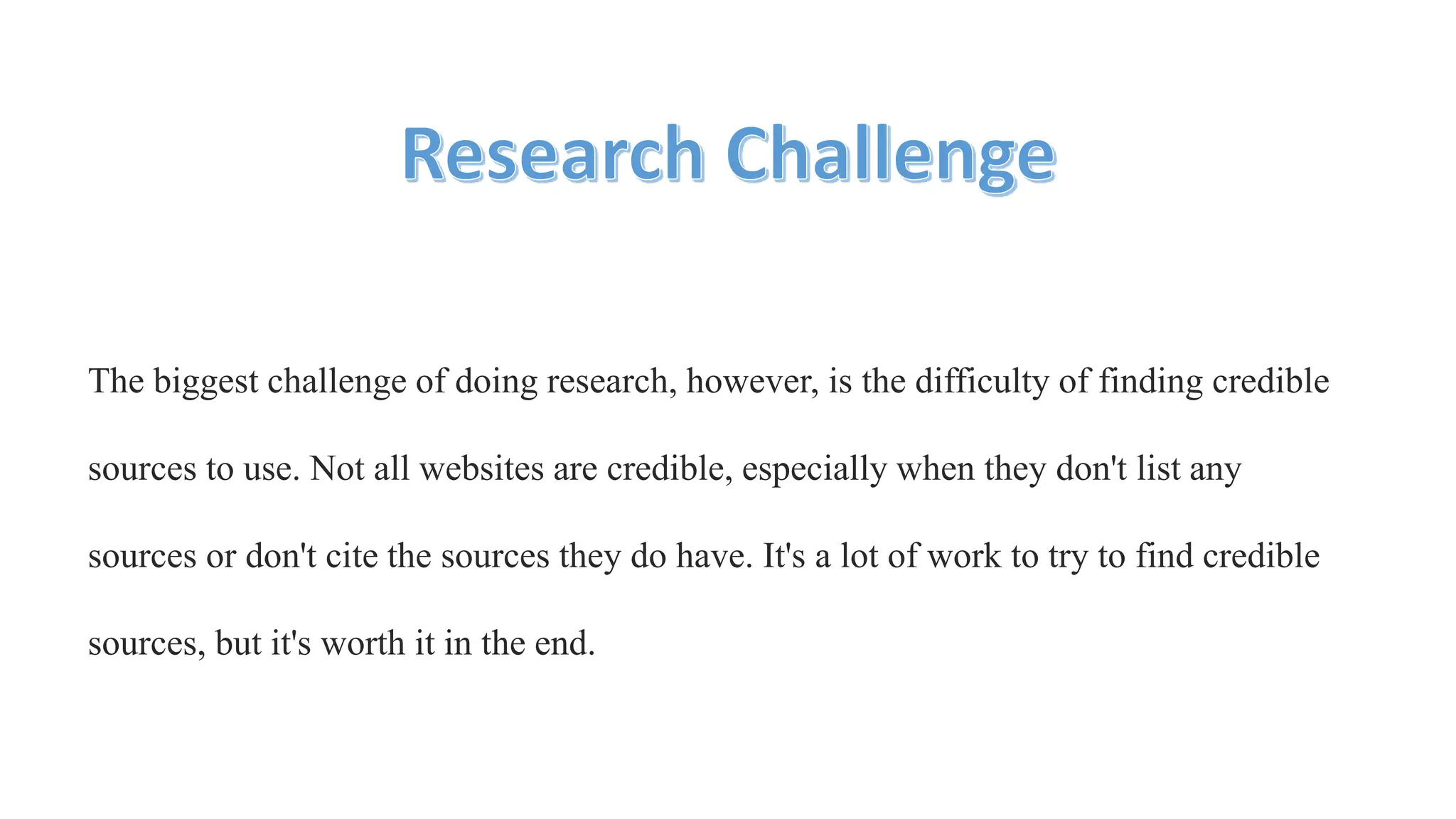 Challenges and Successes in the Research Process .pptx
