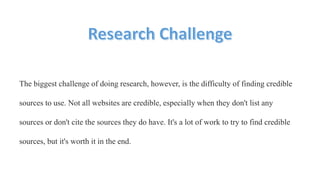 Challenges and Successes in the Research Process .pptx