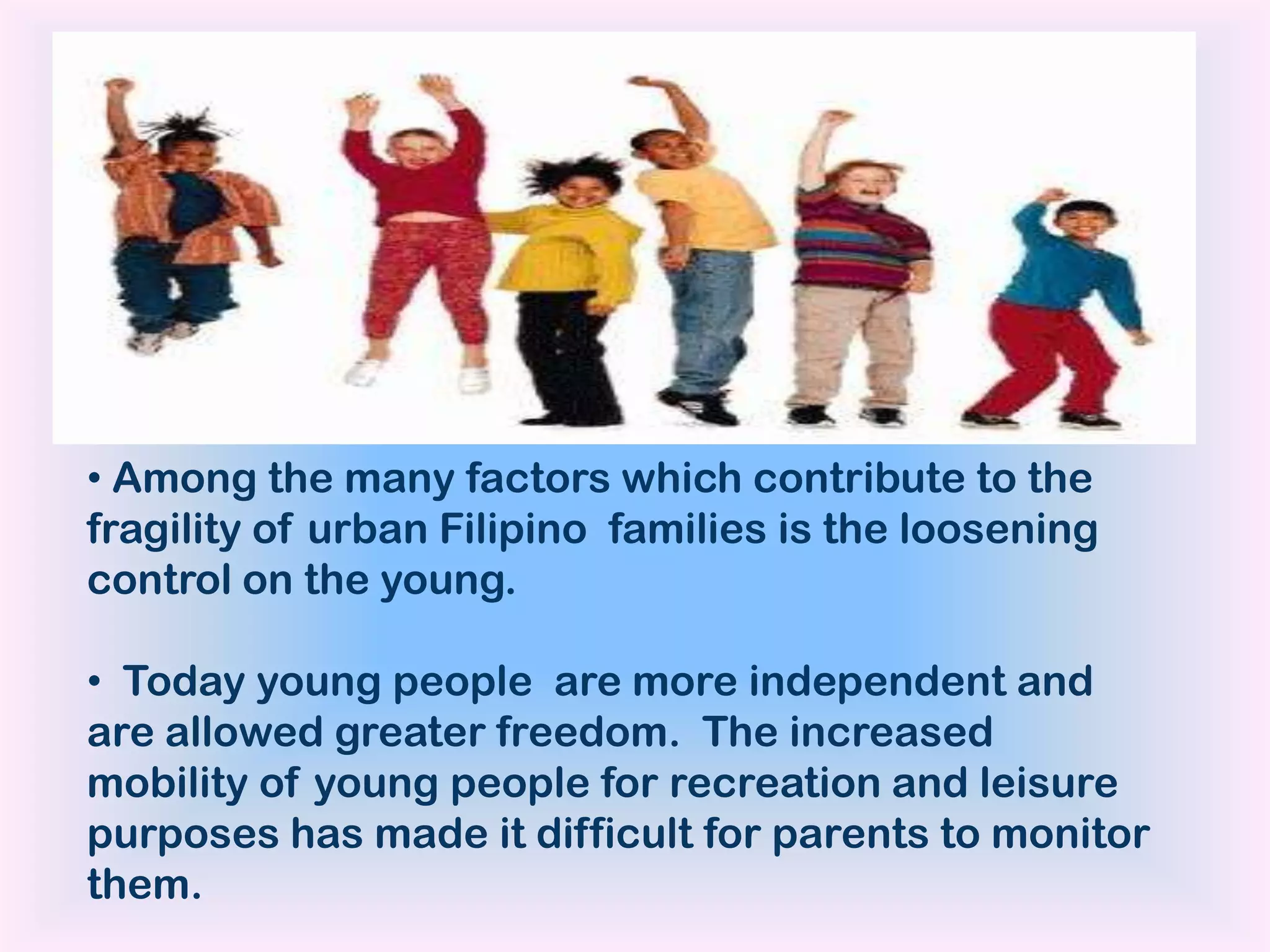 Challenges and Threats to Filipino Families | PPTX