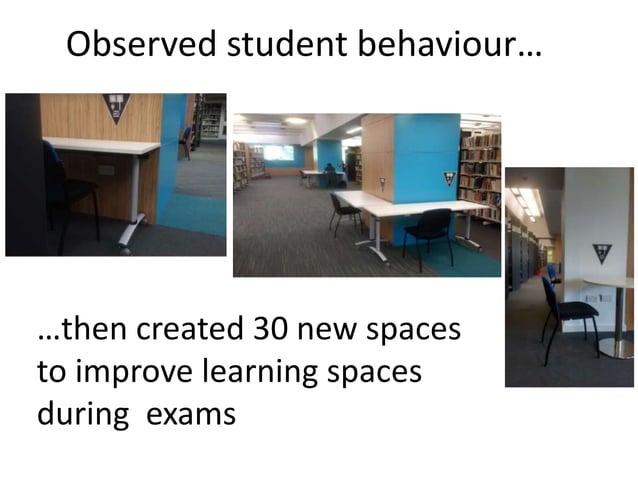 Challenges at UoS - library space as learning spaces as learning styles ...