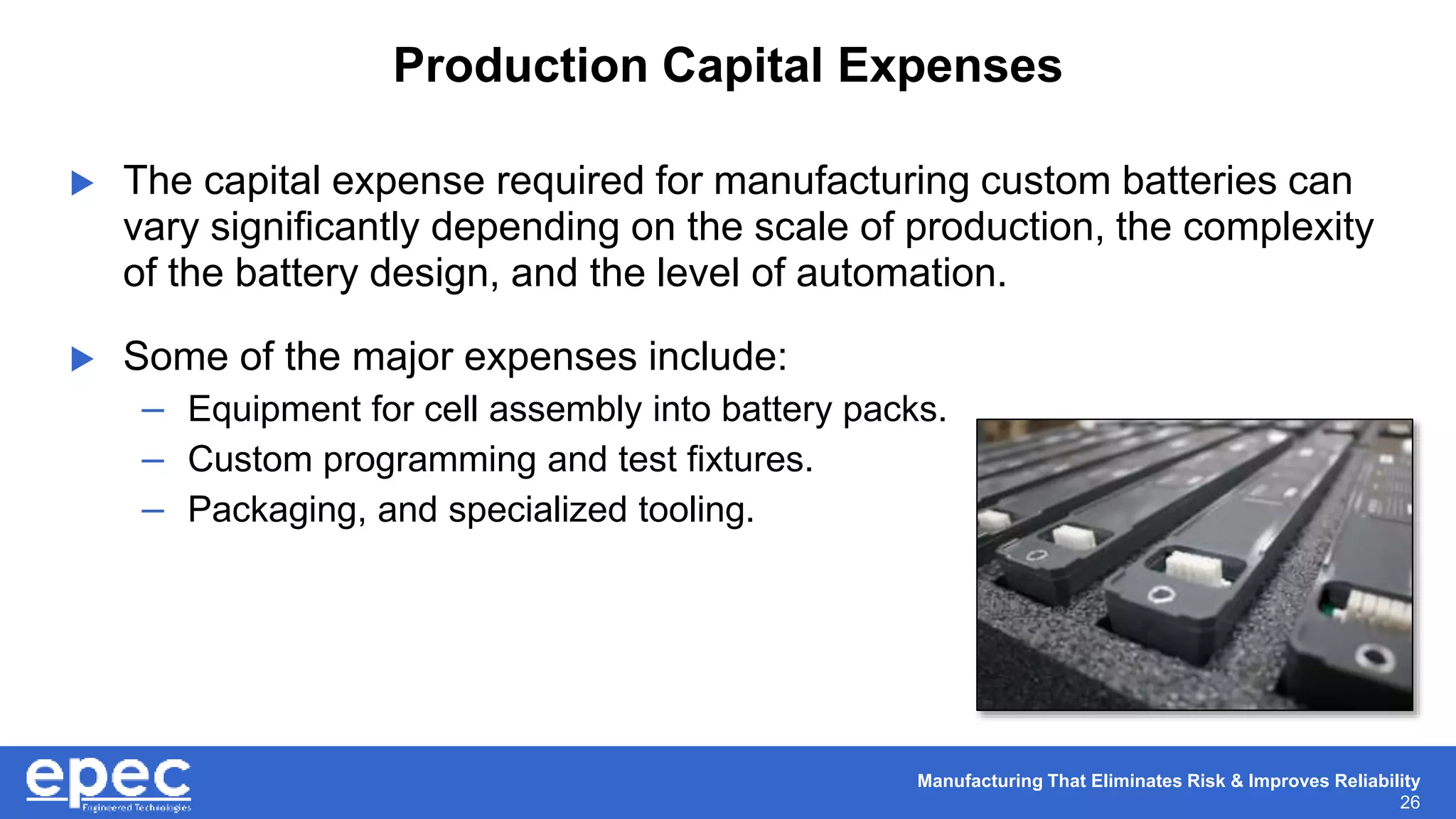 Challenges Designing and Manufacturing Lithium-Ion Battery Packs | PPTX