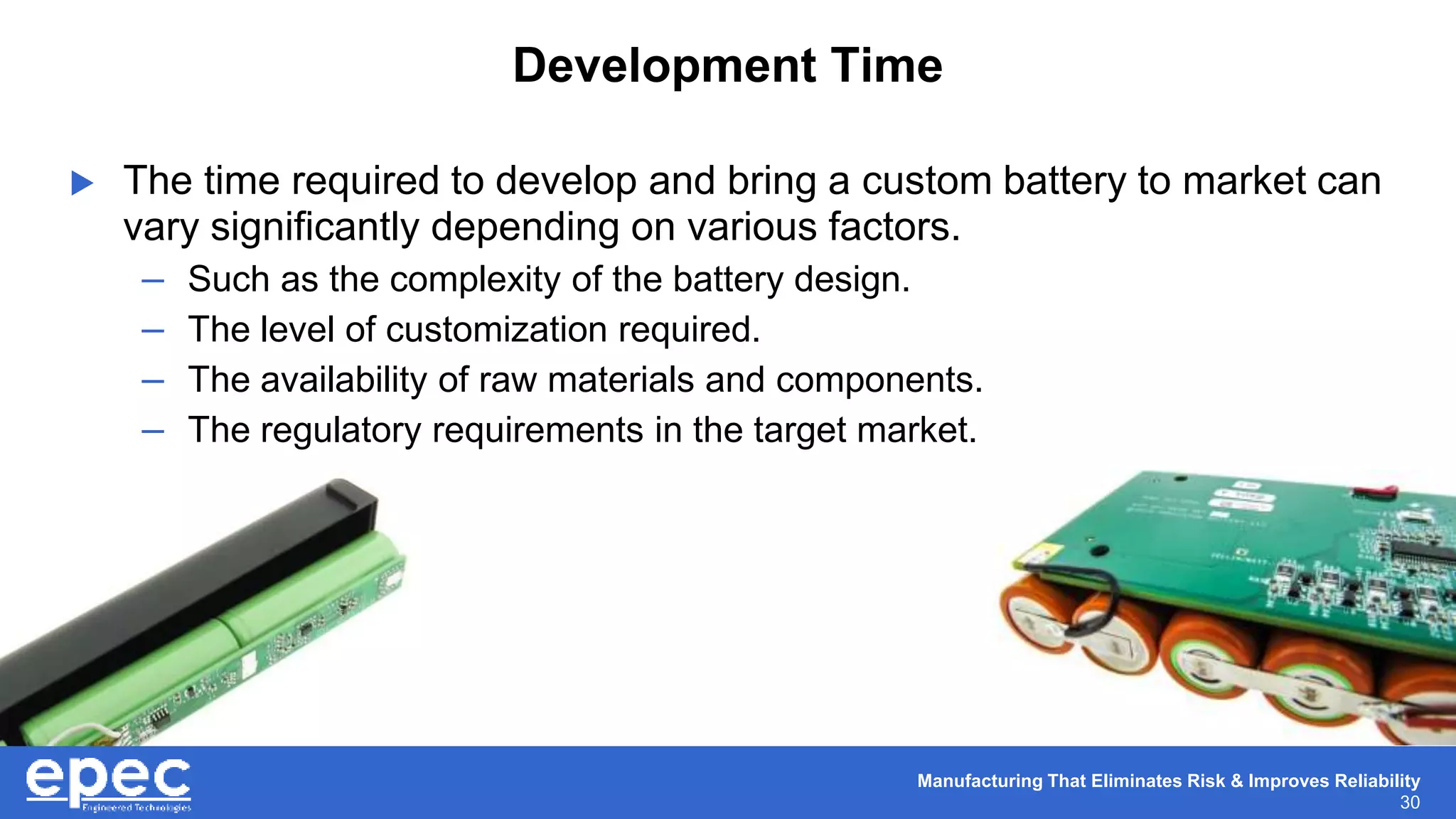 Challenges Designing and Manufacturing Lithium-Ion Battery Packs | PPTX