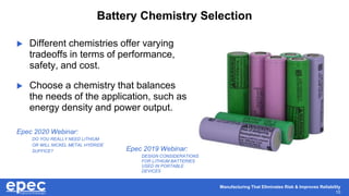 Challenges Designing and Manufacturing Lithium-Ion Battery Packs | PPTX