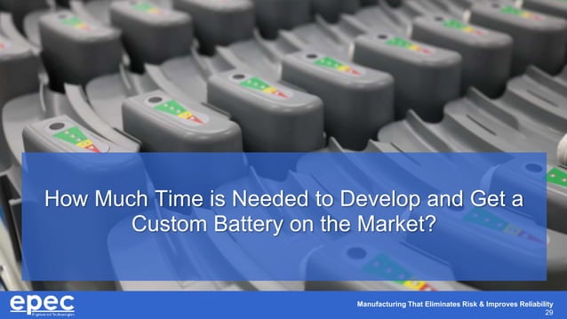 Challenges Designing and Manufacturing Lithium-Ion Battery Packs | PPTX