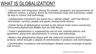 Challenges due to globalization | PPTX
