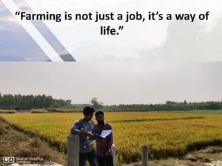 Challenges faced by farmers due to environment changes | PPTX