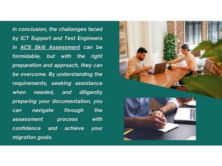 Challenges Faced by ICT Support and Test Engineers 263299 in ACS Skill ...