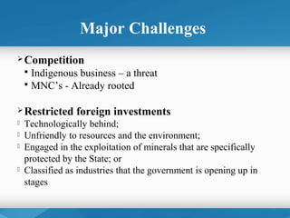 Challenges faced by indian MNCs abroad | PPT