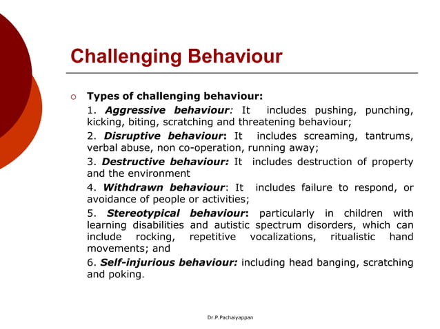 Challenges faced by teachers towards student behaviour management by Dr ...