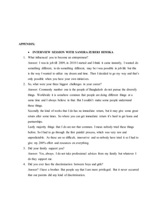 Challenges faced by women entreprenuers and hr professionals in ...