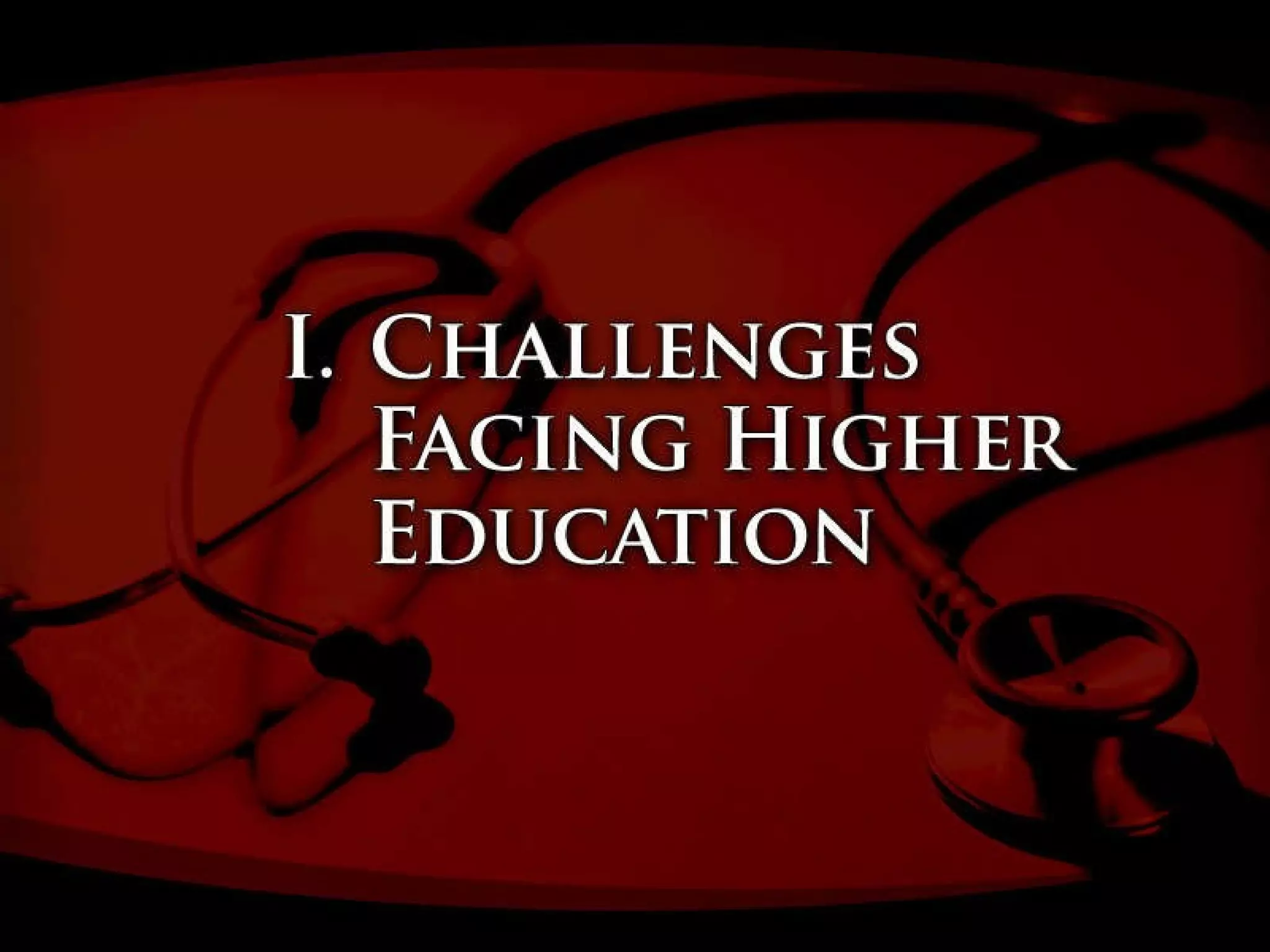 Challenges facing nursing higher education | PPT
