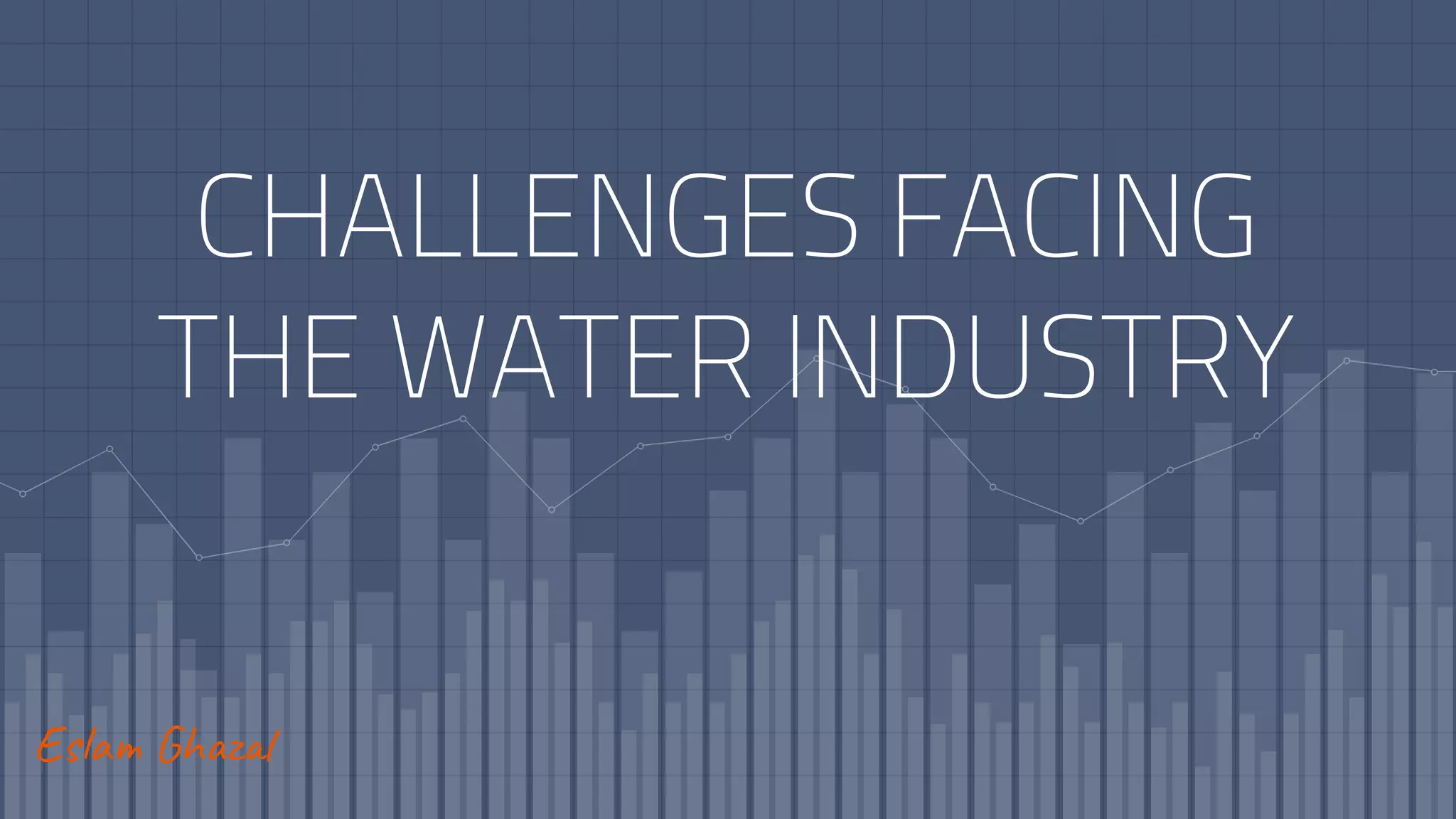 Collection Plan For Challenges Facing The Water Industry | PPT